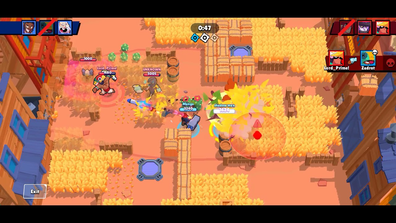 A random Knockout Match with Brock on Snake Out - Brawl Stars - YouTube