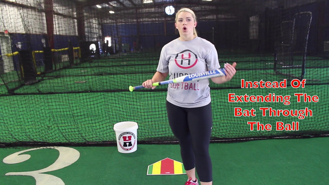 The Five Steps Of Hitting-The Bat Extension and Finish - YouTube