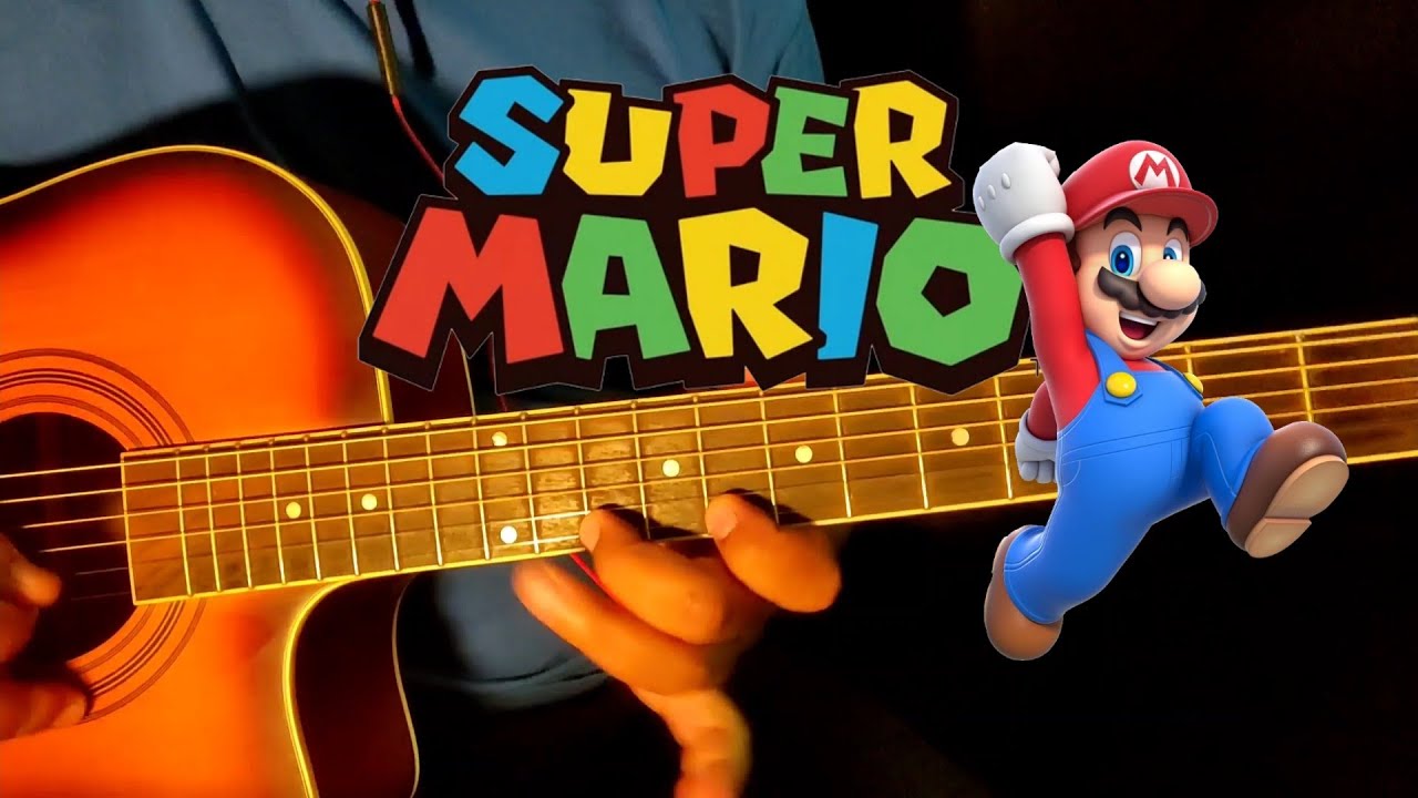 Super Mario song guitar cover | childhood memories - YouTube