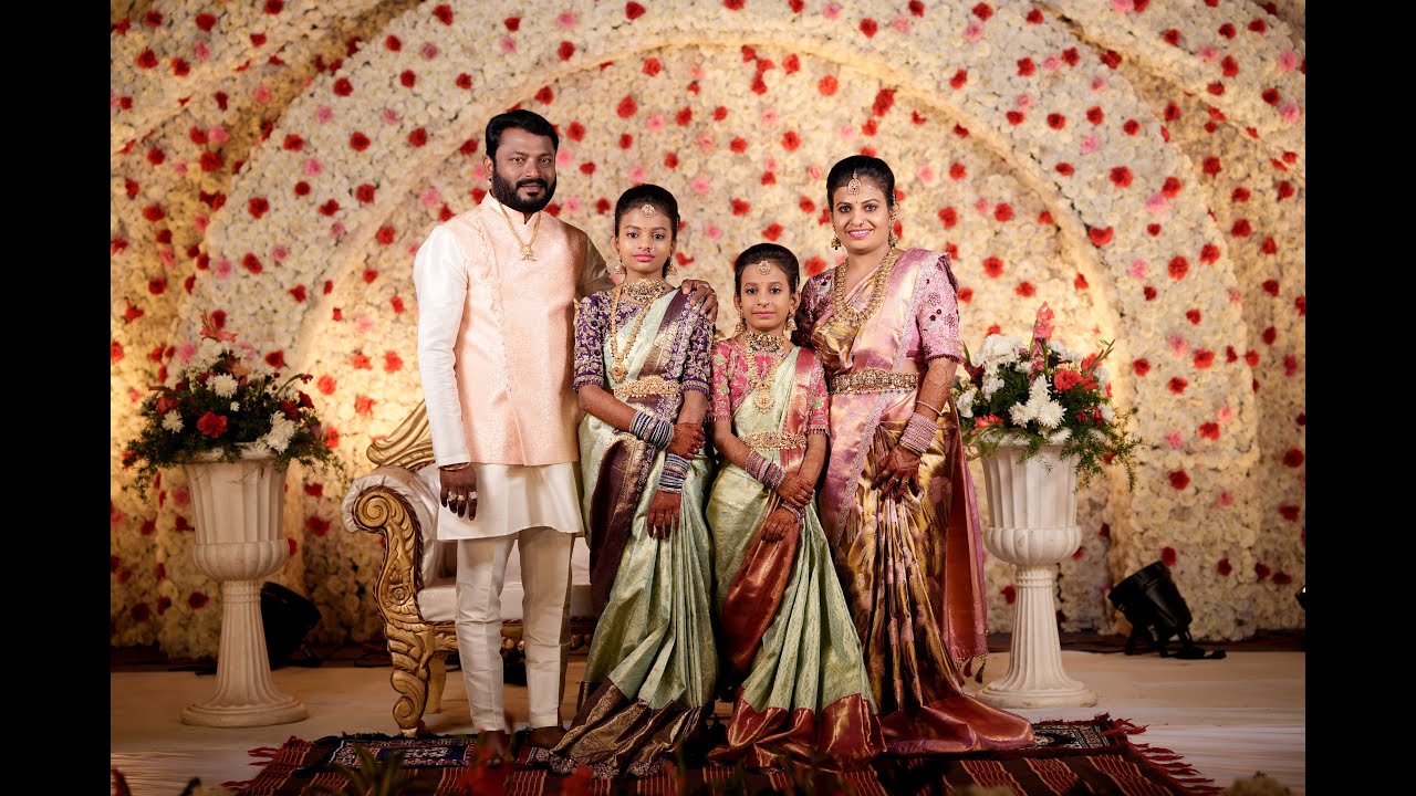 Akira Reddy & Arohi Reddy Saree Ceremony - YouTube