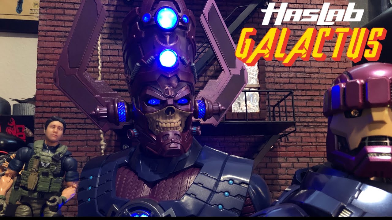 Galactus HASLAB Hasbro Marvel Legends unboxing/review, stop motion ...