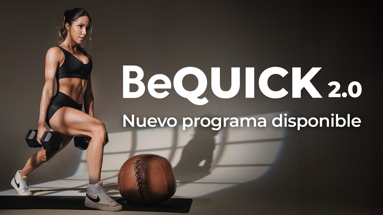 ESTRENO BEQUICK 2.0 - Rutina de Piernas + Glúteos (Rutina corta) - YouTube