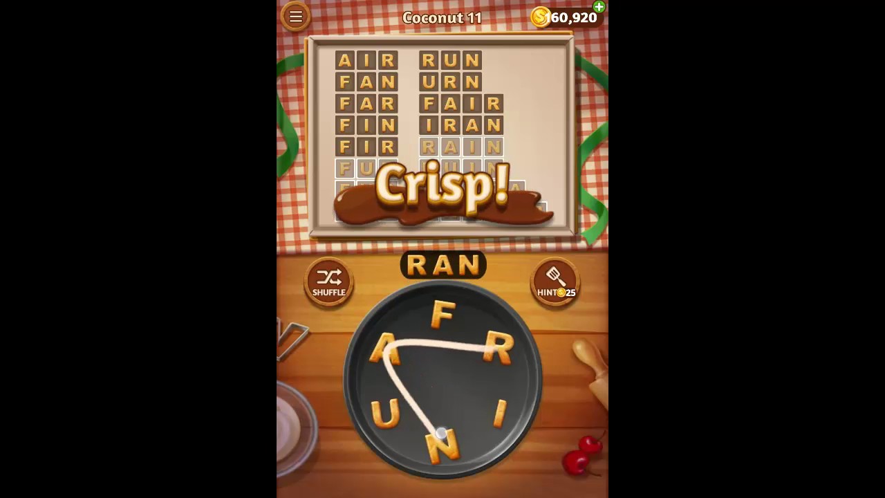 Word Cookies Coconut Pack Level 11 Answers - YouTube