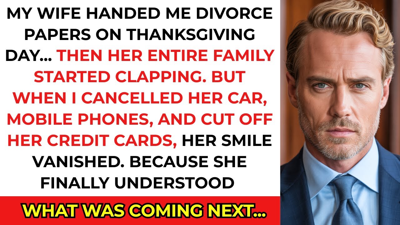 My Wife Handed Me Divorce Papers On Thanksgiving Day... Then Her Entire ...
