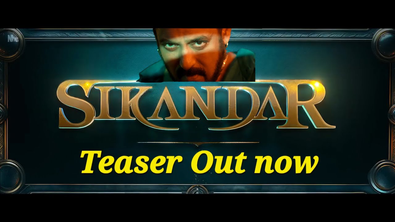 Sikander movie Teaser out now | Salman Khan | @BindaasKirti - YouTube