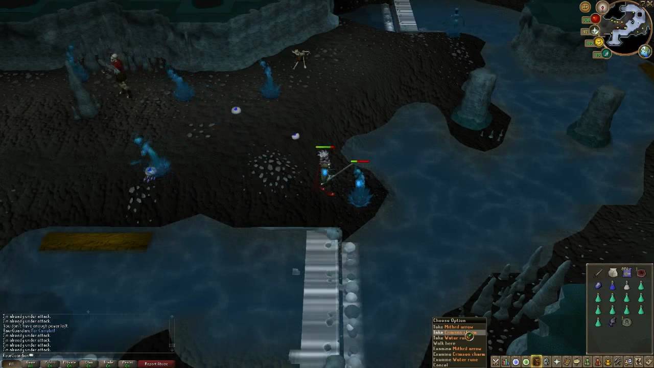 Waterfiend Guide with Chaotic Longsword - YouTube