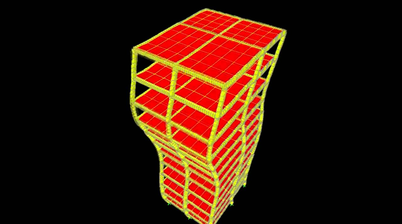 sap2000 modal analysis - YouTube