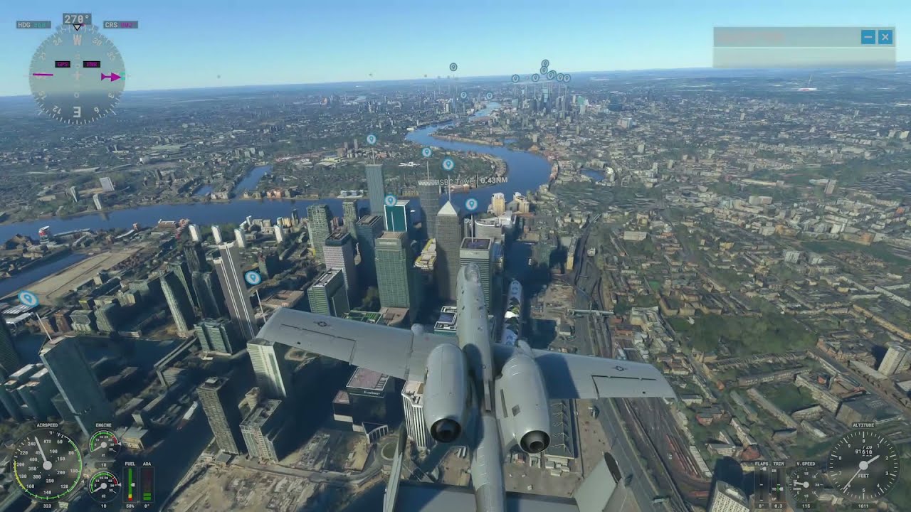 Microsoft Flight Simulator XBOX SERIES X NEW A-10 Thunderbolt Warthog ...
