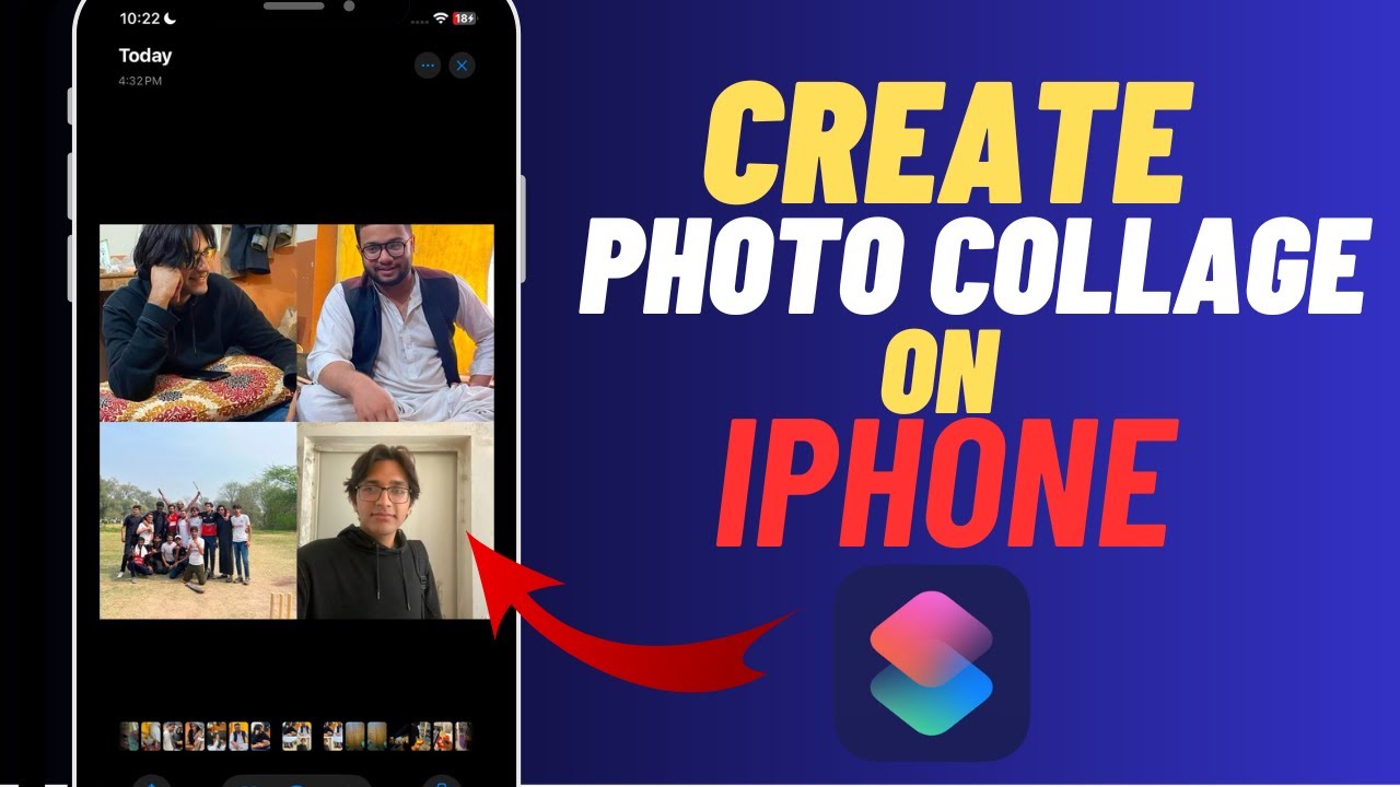 How to Make Photo Collage on iPhone No Apps Needed - YouTube