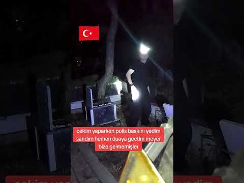 çekim yaparken polis baskını yedik 😱😱😱😱😱