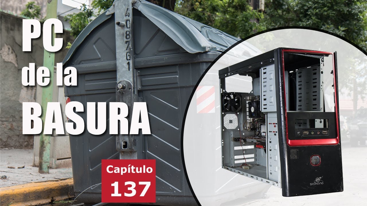 PC encontrada en la basura ¡Démosle nueva vida con Linux! - YouTube