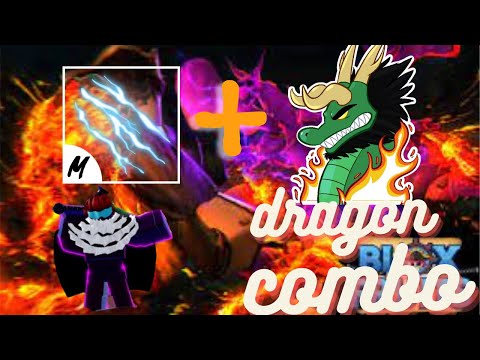 [blox fruit]dragon combo - YouTube