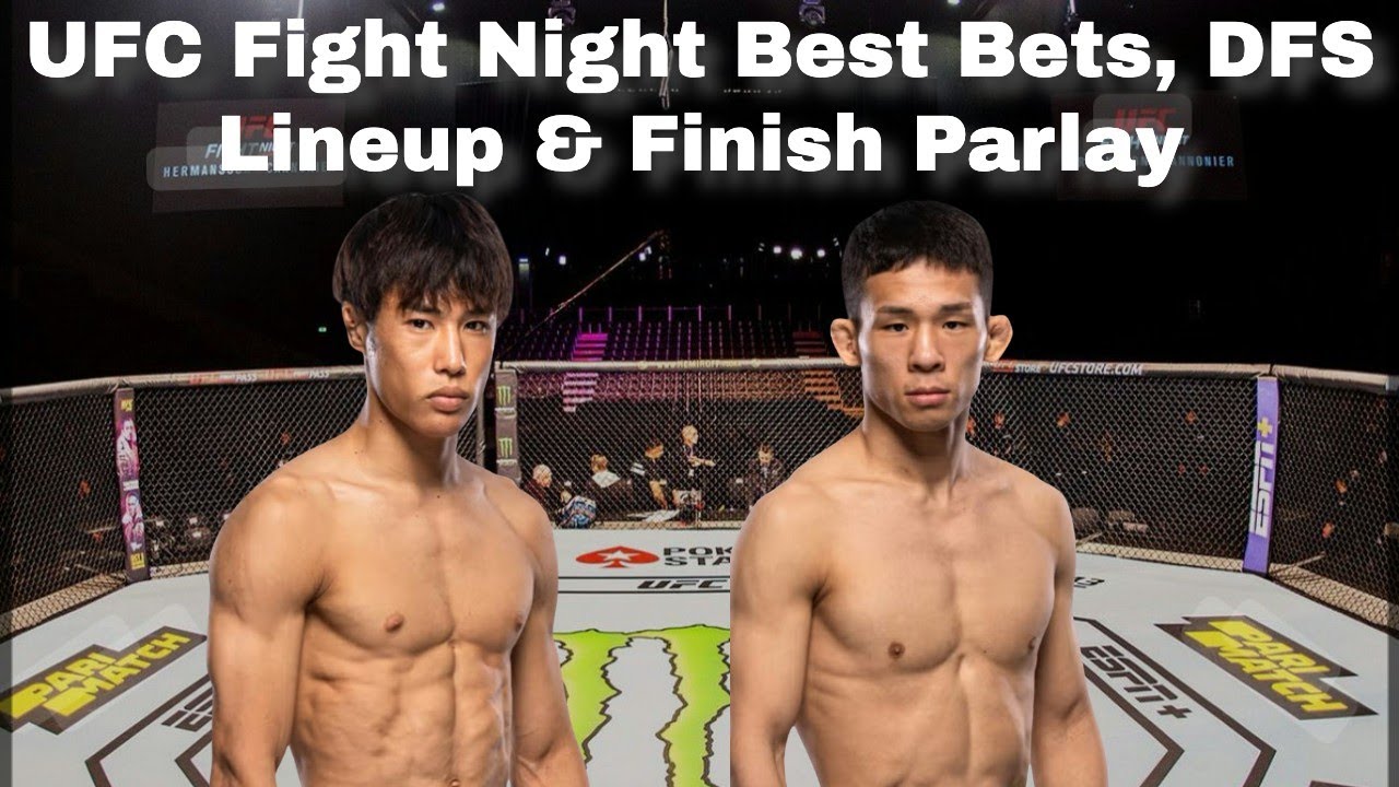 UFC Fight Night Best Bets, DFS Lineup & Finish Parlay - YouTube