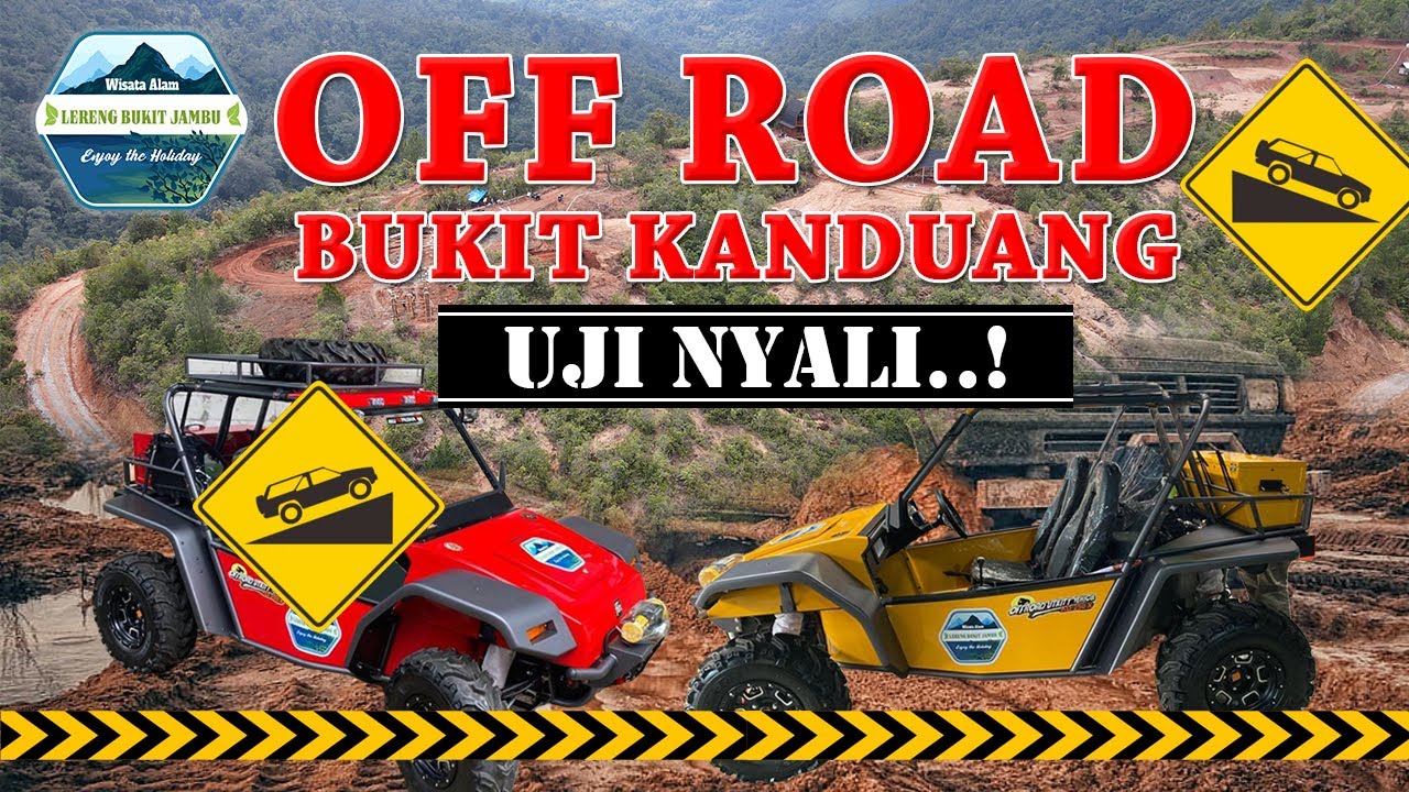 Off-road MOBIL KOMODO rute bukit Kanduang - Lereng Bukit Jambu - YouTube