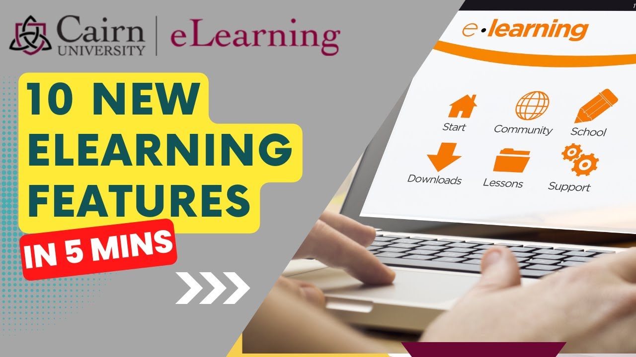 1. What is new in eLearning at Cairn University - YouTube