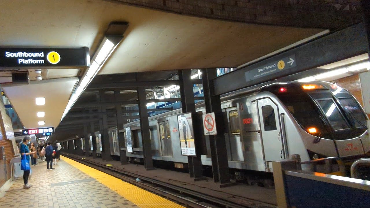 TTC St Clair West Subway Station Tour - YouTube
