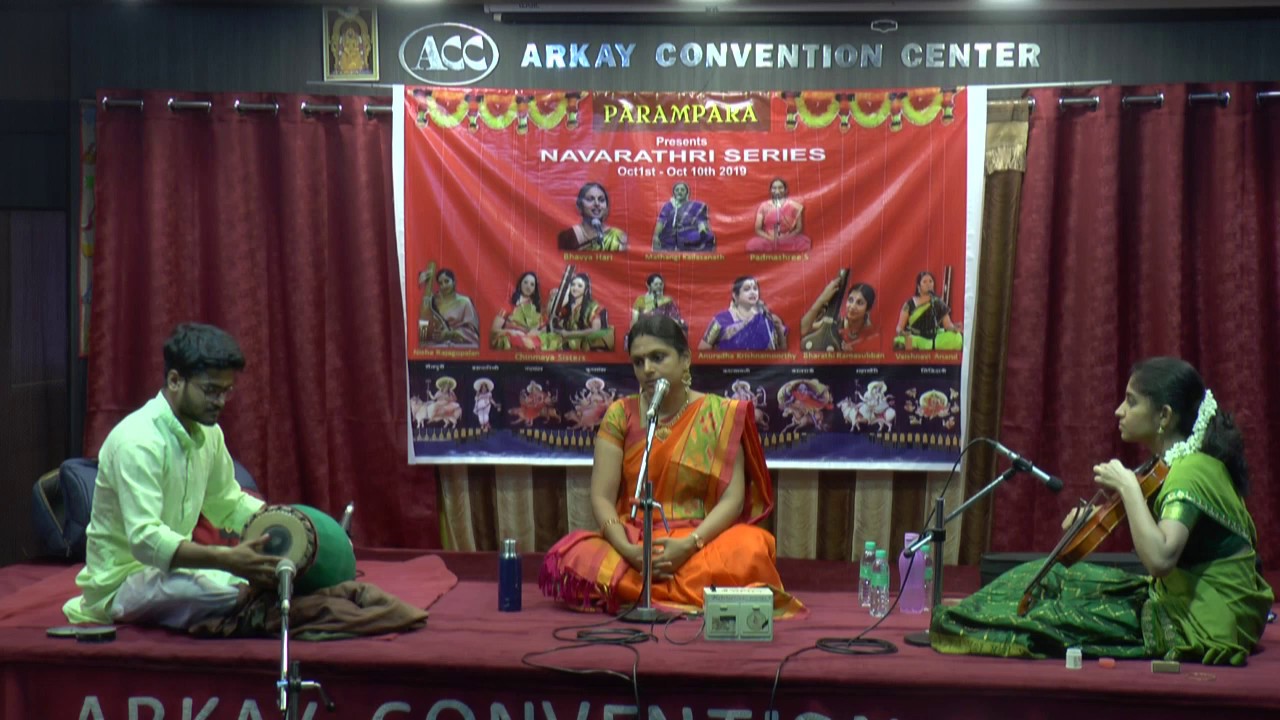 PARAMPARA Navarathri Series - Bhavya Hari Vocal - YouTube
