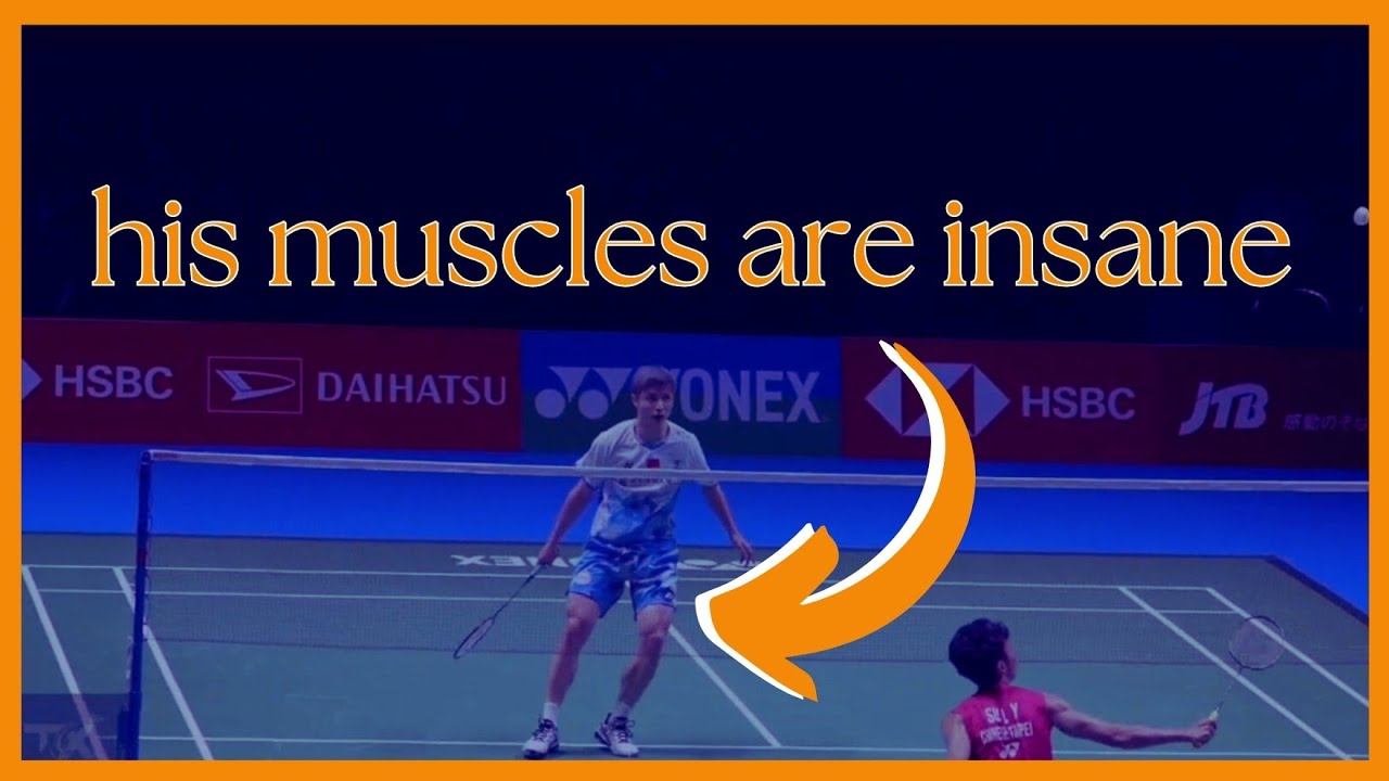 he is ridiculously stong | play in slow motion! #Badminton is a poem ...