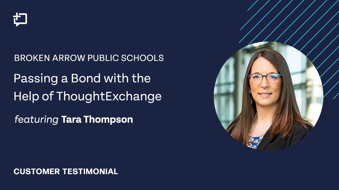 Tara Thompson on Passing a Bond with the Help of ThoughtExchange - YouTube