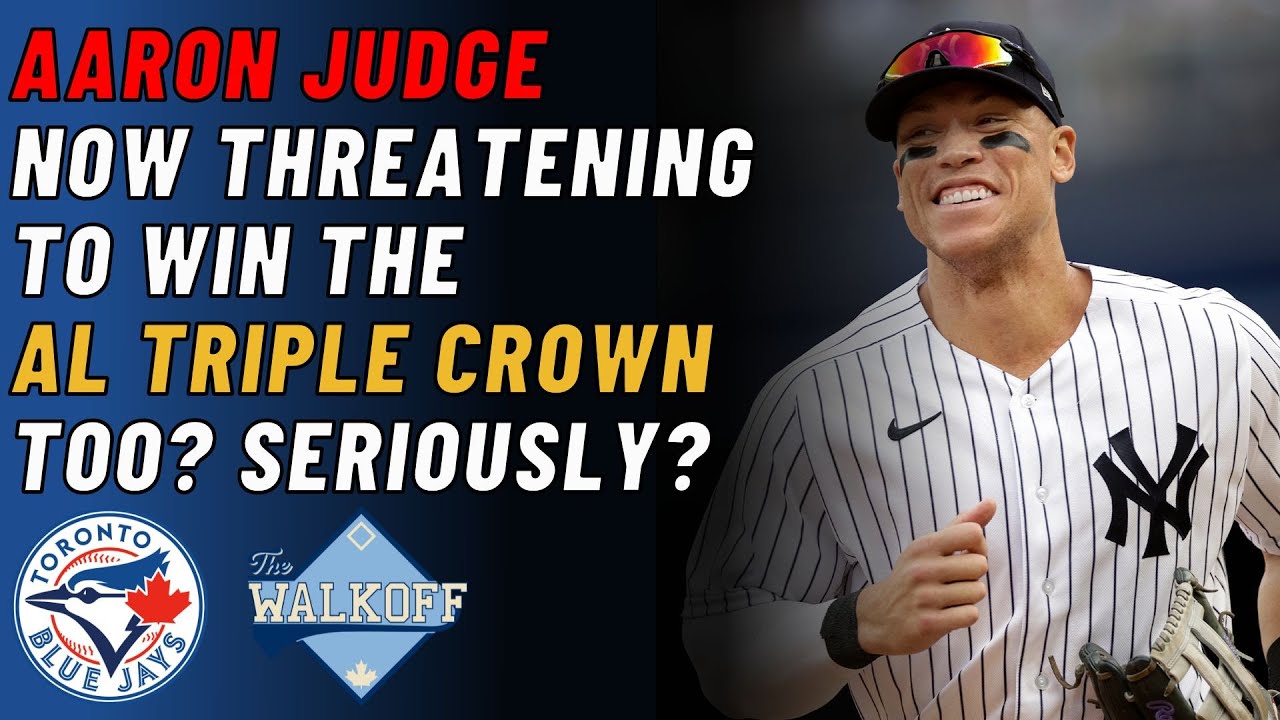 Aaron Judge is SUPER CLOSE to Winning the Triple Crown! - YouTube