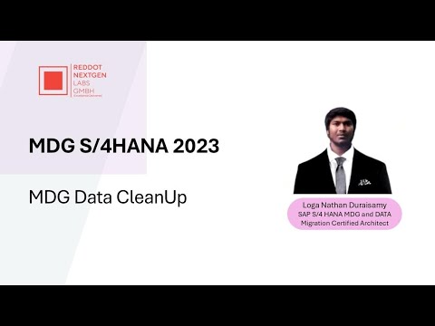 SAP Master Data Governance (MDG) | MDG S/4HANA 2023 | Staging Table ...