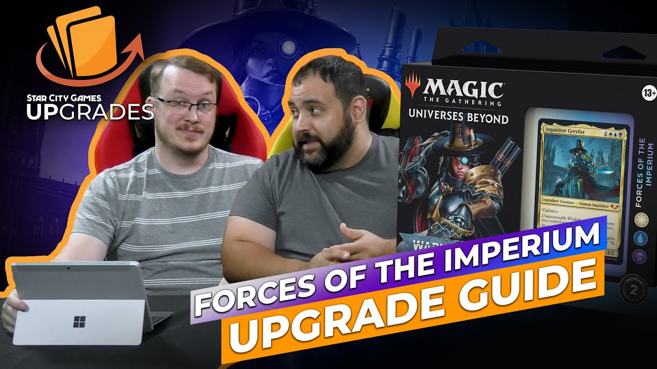 FORCES OF THE IMPERIUM Upgrade Guide | MTG Warhammer 40,000 Commander ...