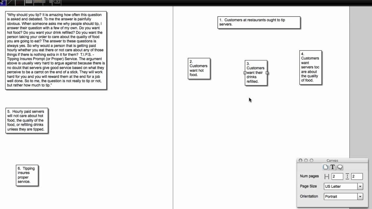 Step 4: Diagramming Arguments [Example 9] - YouTube
