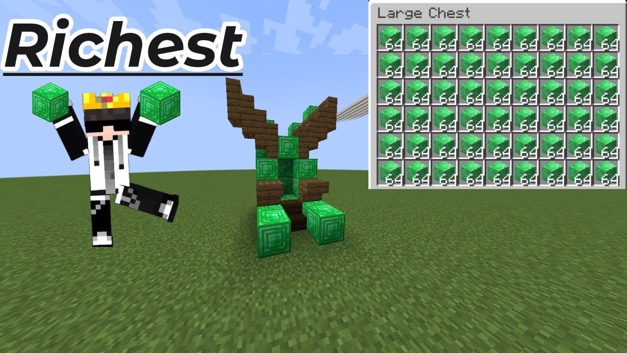 How I Became The Richest Player In This Minecraft SMP - YouTube