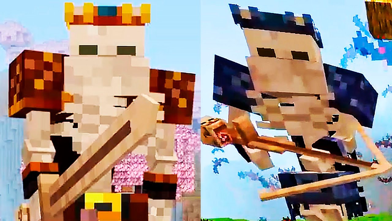 Skeleton King - Epic Bosses Mod in Minecraft Pocket Edition - YouTube