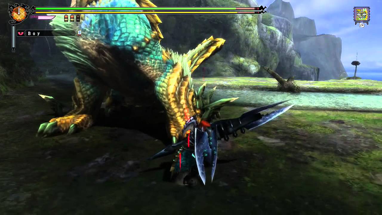 [MH3U] Gunlance Guide - Zinogre / ジンオウガ - Shell Power - YouTube