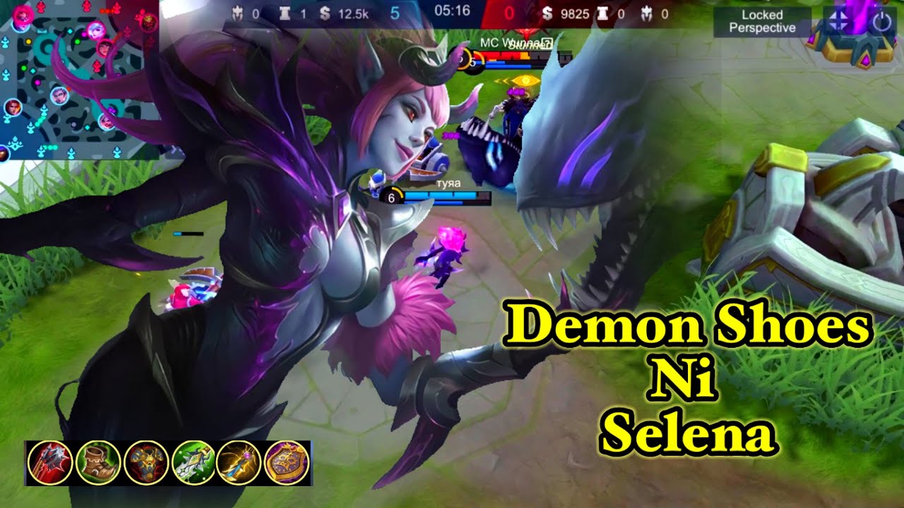 Selena Demon Shoes MLBB - YouTube