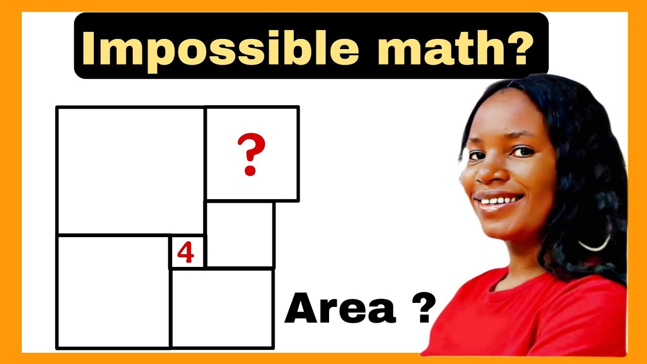 A Nice geometry math question| find the value of the area of the square ...
