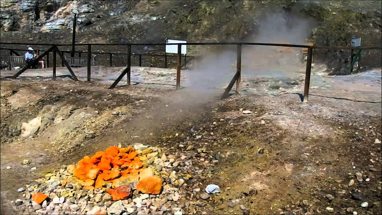 Solfatara vulcano Naples Bay - YouTube