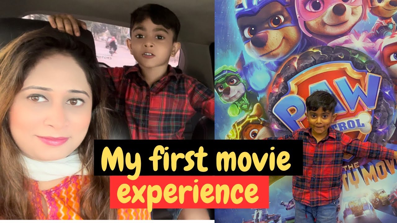 My first cinema experience | cinema experience (paw patrol) - YouTube