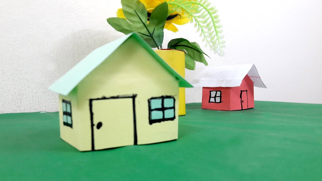 How To Make Paper House For School Project How To Make An Origami House YouTube how-to-make-paper-house-for-school-project-how-to-make-an-origami-house-youtube
