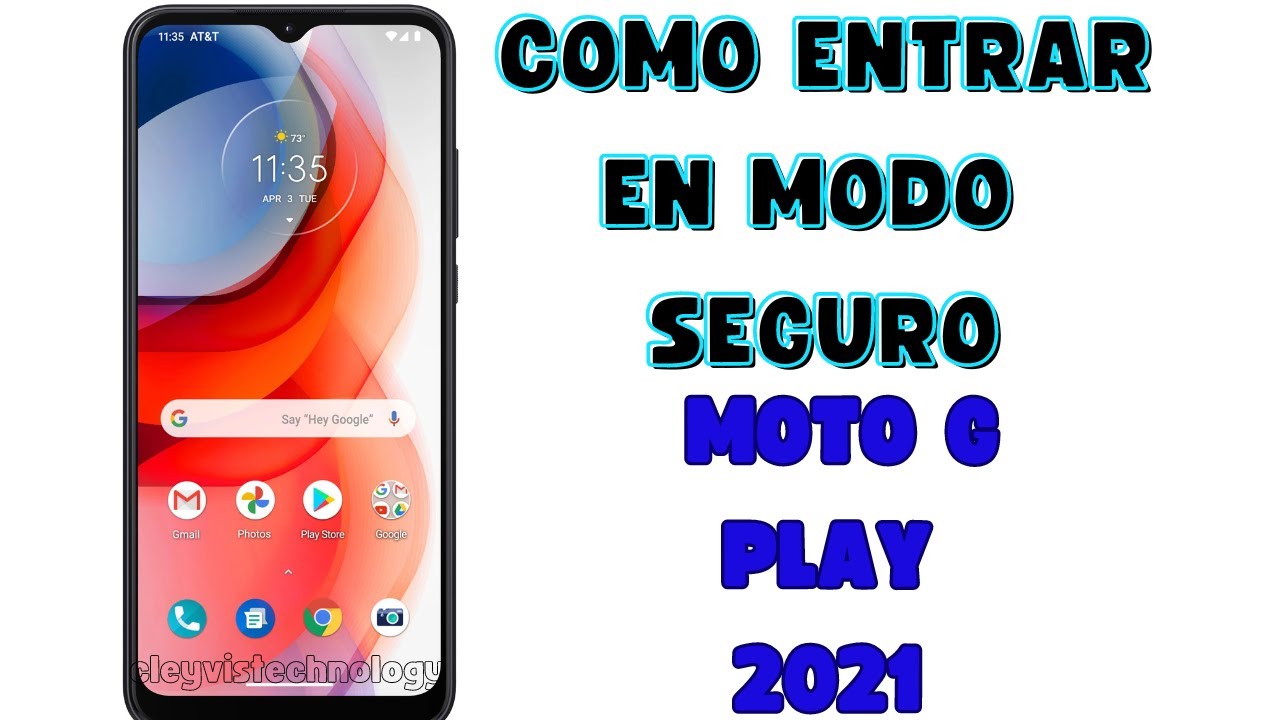 Cómo Entrar en Modo Seguro en Motorola Moto G Play 2021 💥 Como Salir ...