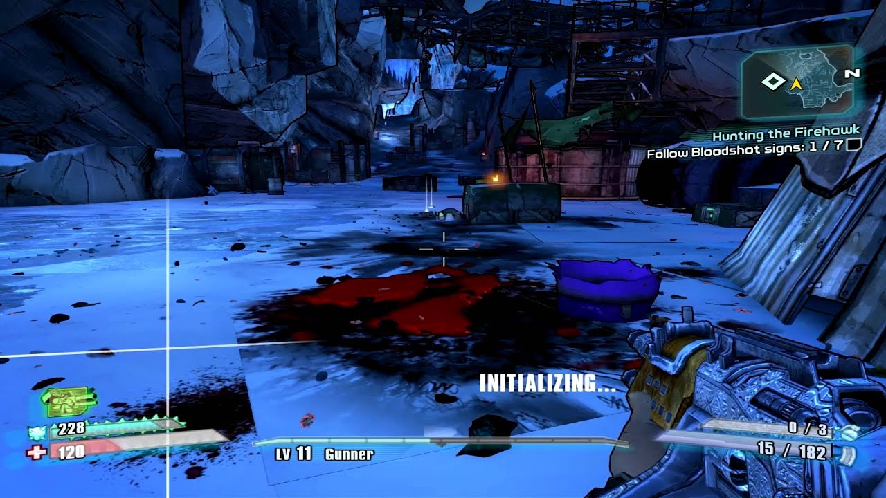 Borderlands 2 walkthrough - Hunting the Firehawk - YouTube
