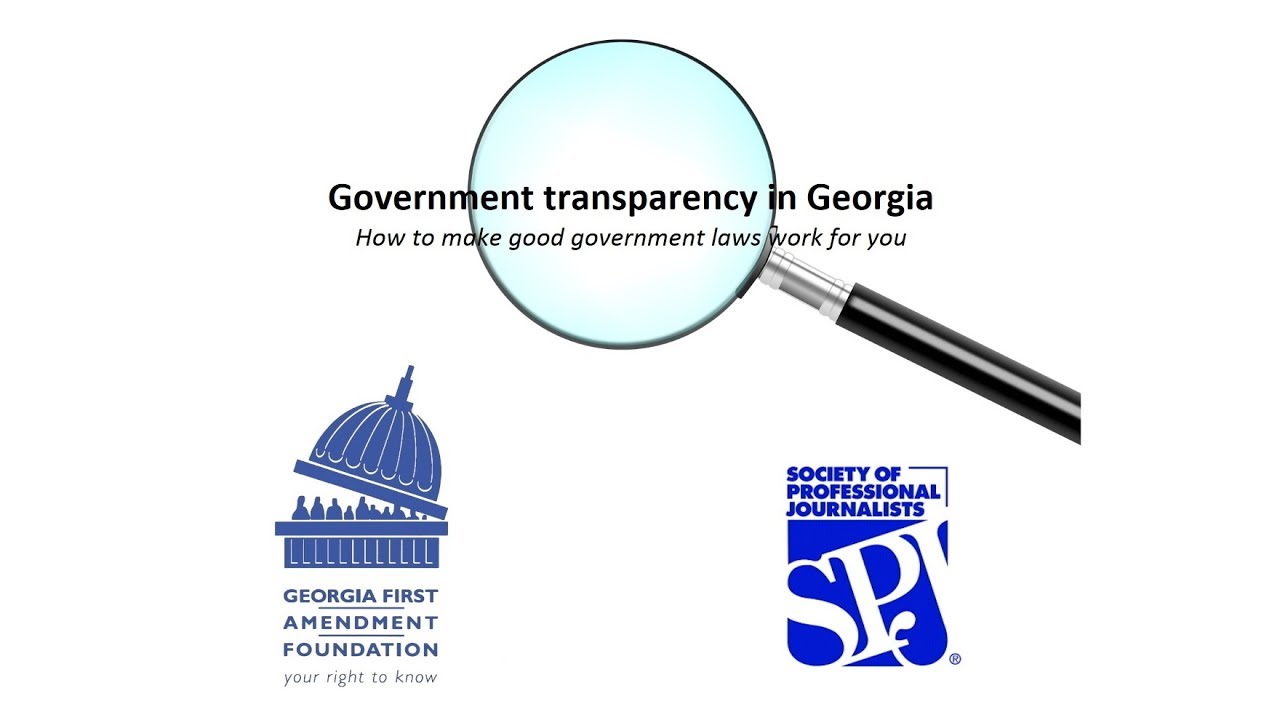 Government transparency in Georgia with GFAF and SPJ at KSU 06/26/17 ...