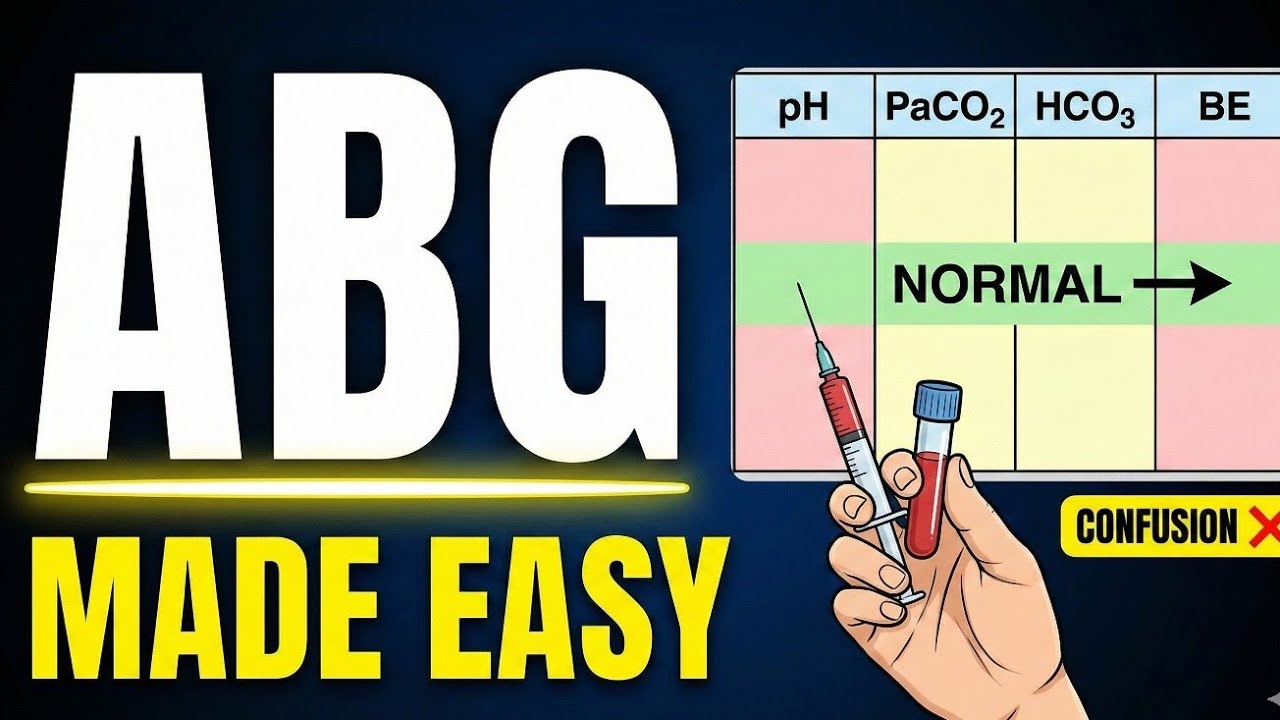ABG Interpretation Made Easy | Step-by-Step for MBBS & Exams - YouTube