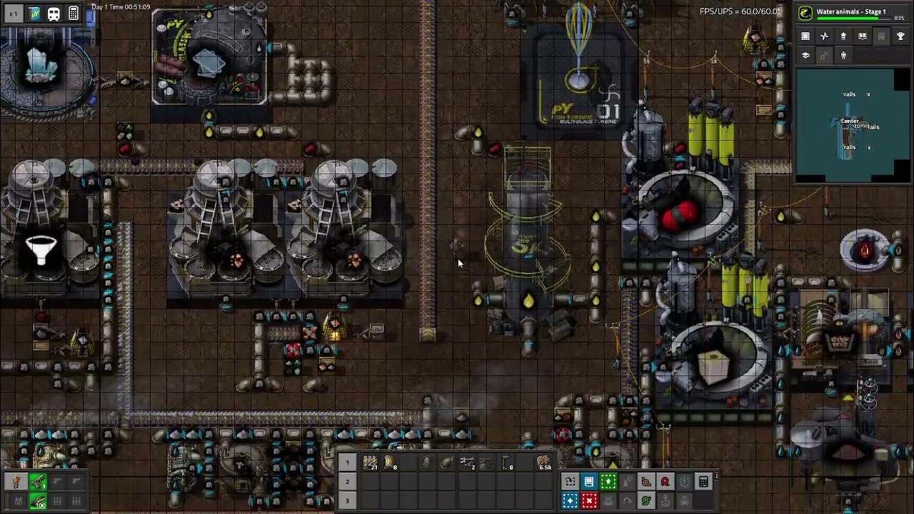 Factorio PyBlock 2025 - Episode 17 - The little pipe assembler goes shopping - YouTube