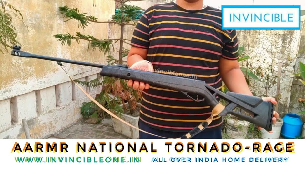 Aarmr Tornado Rage Air Rifle Made in india no license needed best for ...