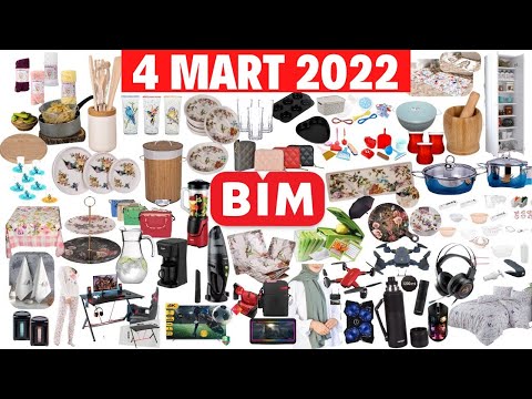 İLK SİZ İZLEYİN || BİM 4 MART 2022 CUMA RESMİ KATALOĞU | ÇEYİZ VE MUTFAK ÜRÜNLERİ #bim