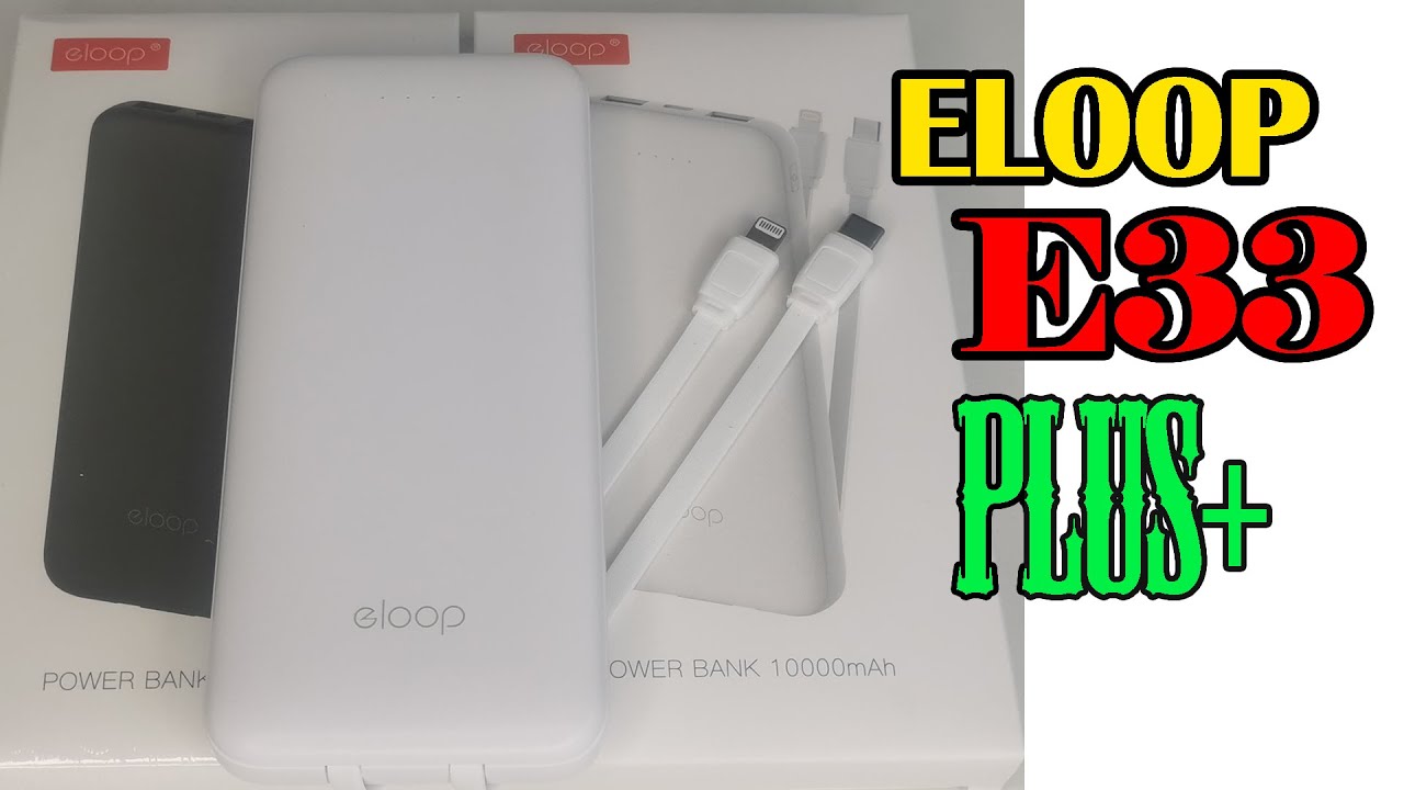 รีวิว Eloop E33 Plus มีสายในตัว #gadget #mobile #diy #eloop #orsen # ...