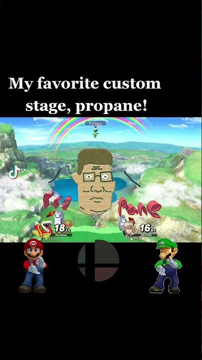 One of the best Smash Bros Custom Stages... - YouTube