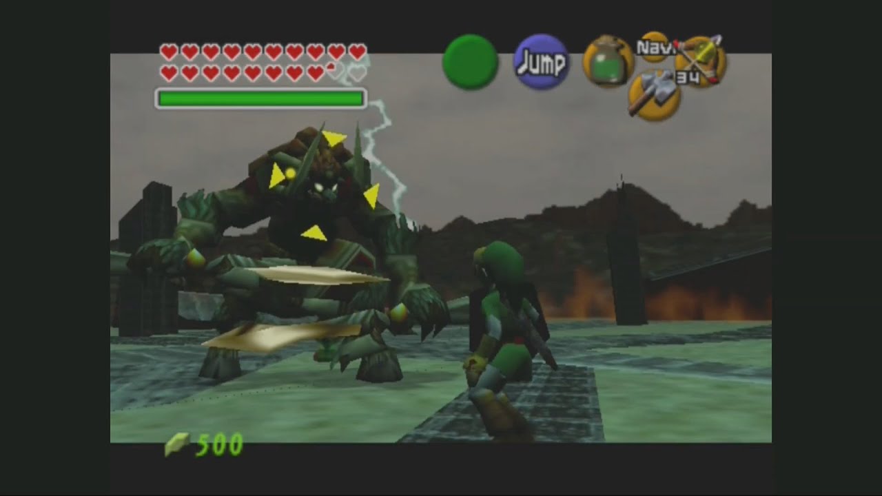 The Legend of Zelda: Ocarina of Time - Final Boss - YouTube