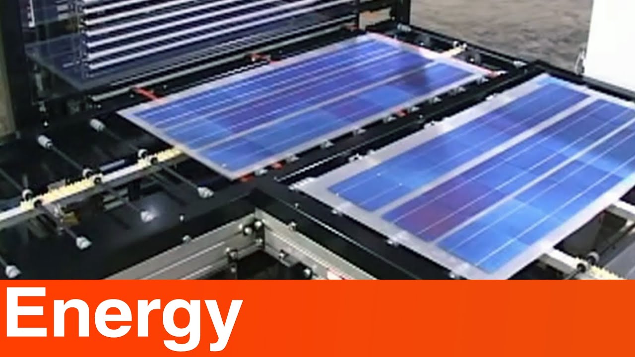 Shuttleworth - Glass Panels with Wafers- Buffer Load and Unload - YouTube