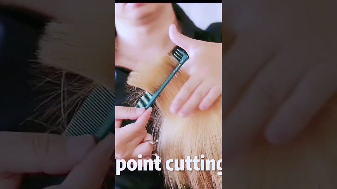 How To cutting Pre dry Flat wrap Layers Technique Tutorial In Tutorial 吹風技術Billi's Salon ...