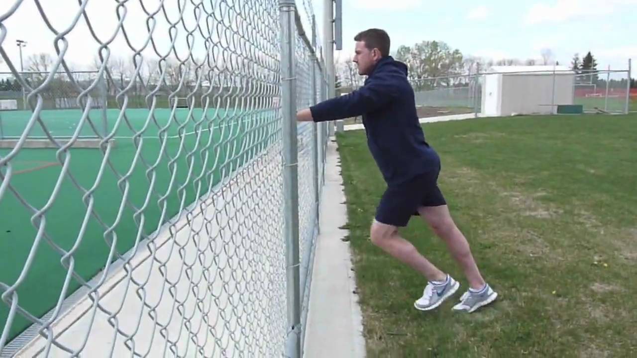 Wall Drills Single Leg Drives - YouTube