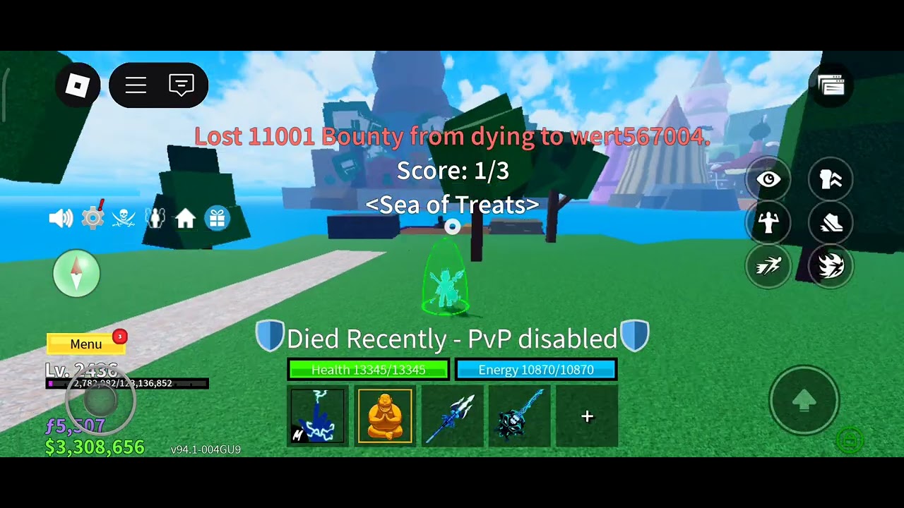 Getting e claw in blox fruits - YouTube