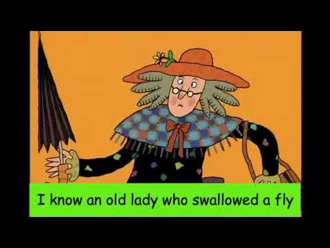 I Know an Old Lady Who Swallowed a Fly - YouTube